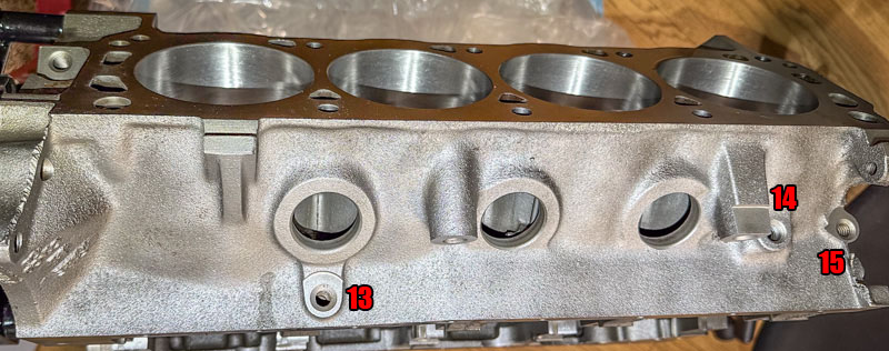 Block assembly prep - flash, burrs, core plugs, galley plugs...? - Ford ...